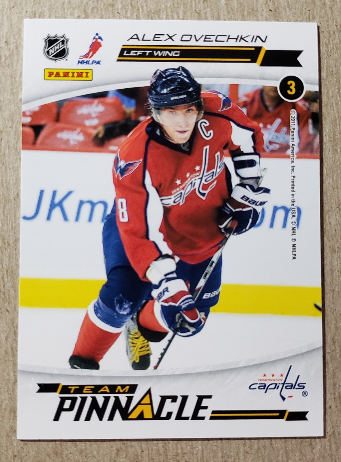 2011-12 Panini Team Pinnacle Alexander Ovechkin & Daniel Sedin #3 | eBay