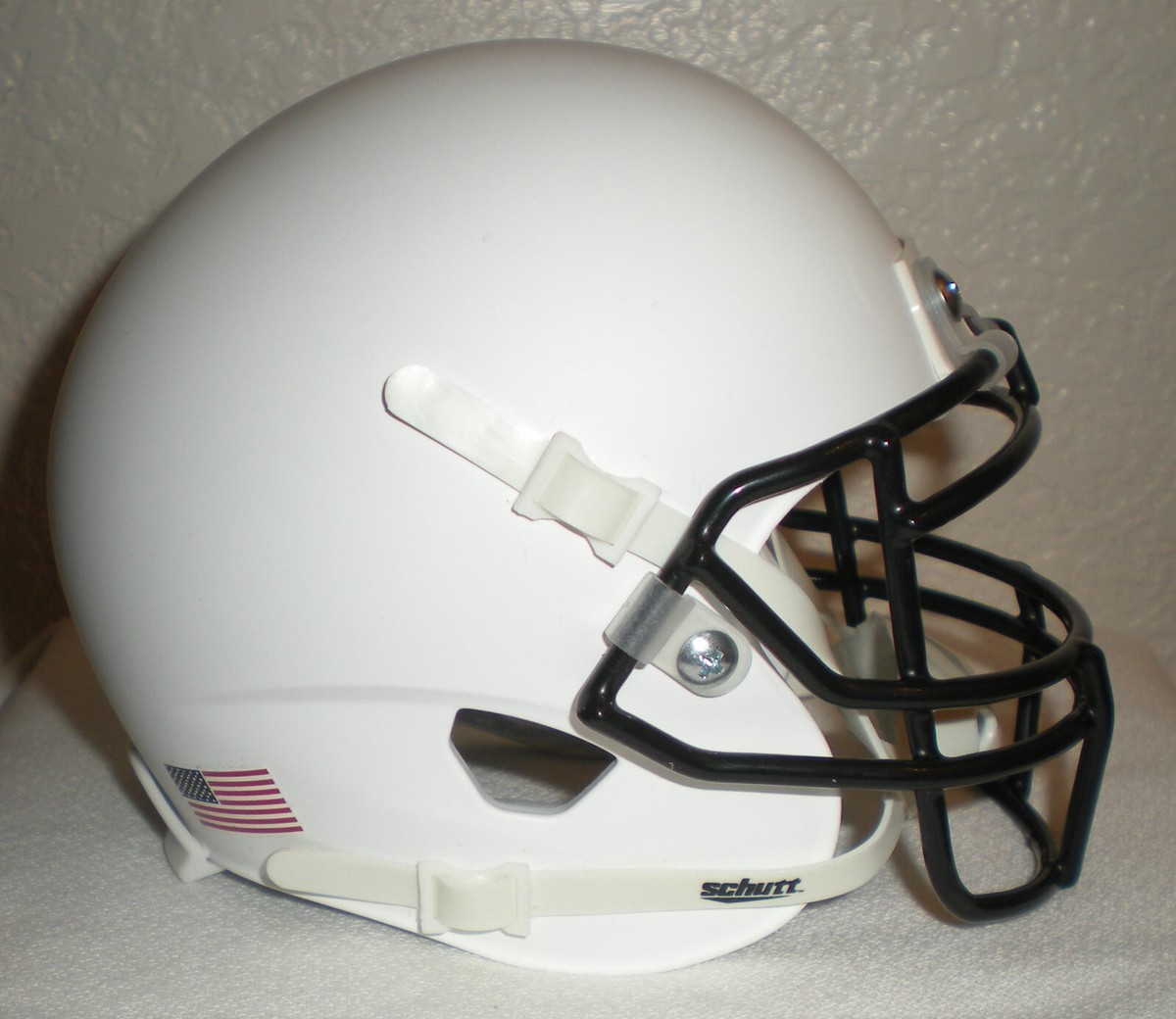 Black And White Football Helmet