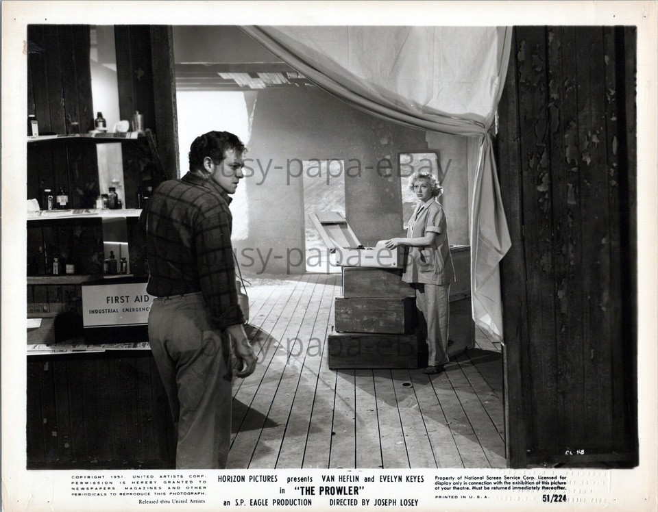 1951 The Prowler Van Heflin Evelyn Keyes John Maxwell Katherine Warren ...