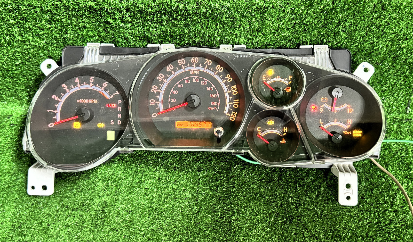 Toyota Tundra 2010-2011 Instrument Cluster speedometer Gauges Oem used ...
