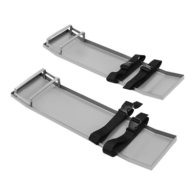 Pair Concrete Slider Knee Boards Sliding Board Pad 30"x8" Stainless ...