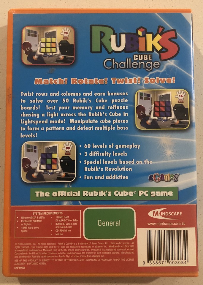 Rubik's Cube Challenge - PC GAME. | eBay Australia