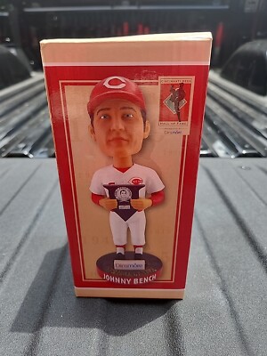 Cincinnati Reds Johnny Bench DINSMORE Bobblehead 2018 | eBay