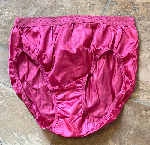 HANES Medium Dark Mauve Silky Smooth Semi Sheer Nylon Hi Cut Brief ...