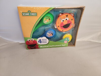 Sesame Street Musical Instrument Set - 4 pieces - NEW | eBay