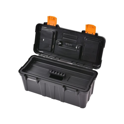Craftright 435mm Black And Orange Tool Box Organisation storage work AU ...