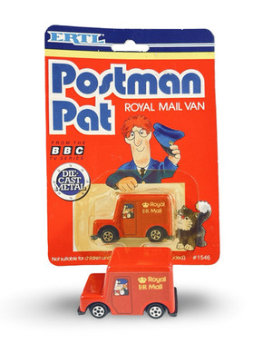 Ertl (2) Postman Pat Royal Mail Vans - Loose and Carded Diecast | eBay