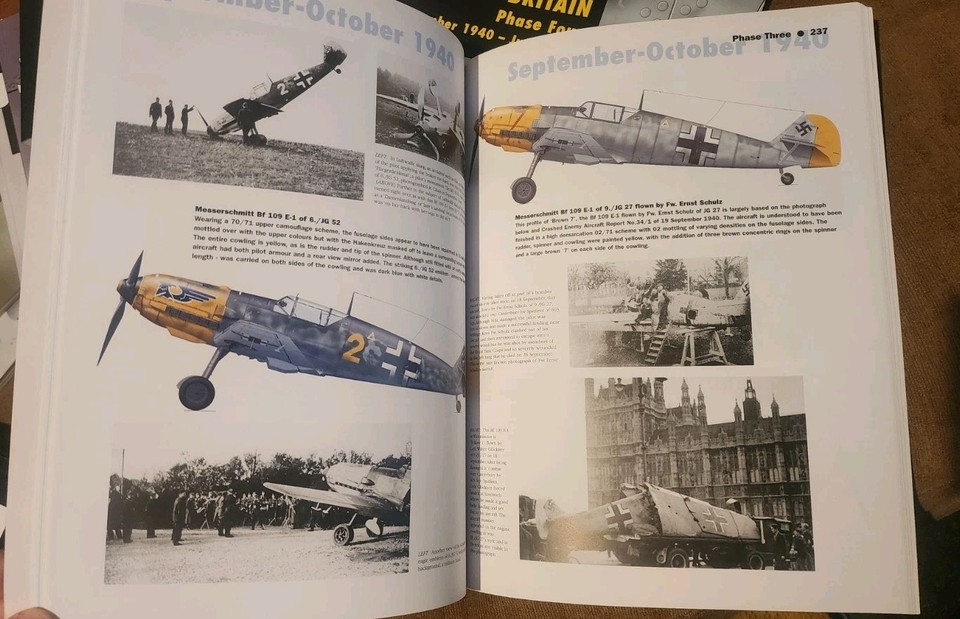 Complete 20 Volume JAGDWAFFE Luftwaffe Colours Book Set By Eric Mombeek ...