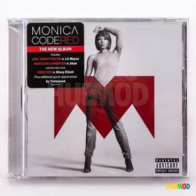 Monica - Code Red CD Album 2015 Explicit Version Just Right For Me ...