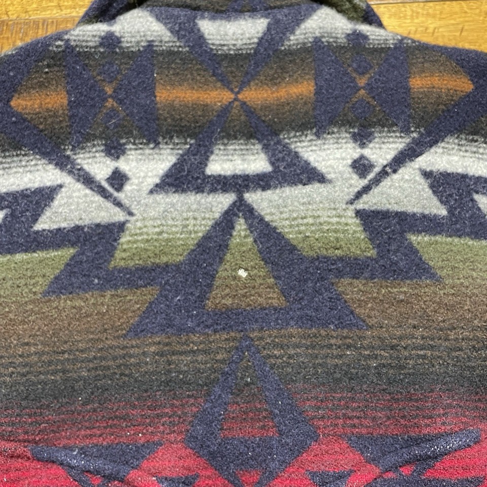 Vtg Pendleton High Grade Western Wear Aztec Wool Thinsulate USA Mens Size M | eBay