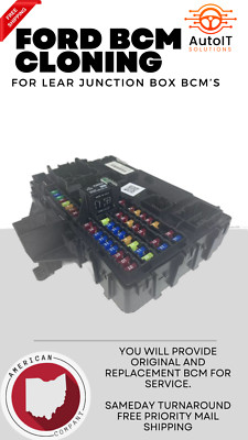 Ford BCM Fuse Junction Box Cloning Service | 20 A | OE | Standard Blade ...