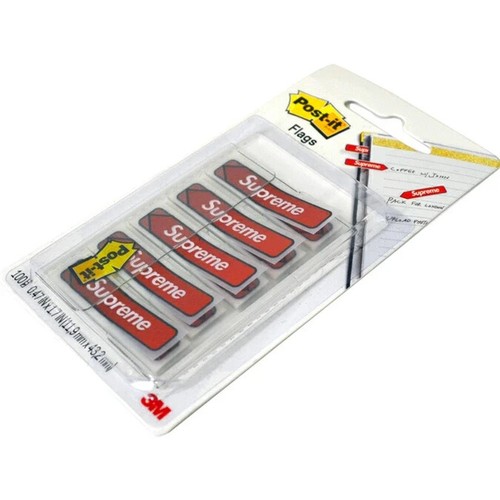 Supreme FW19 x Post It Flags 3M - Red - Brand New | eBay