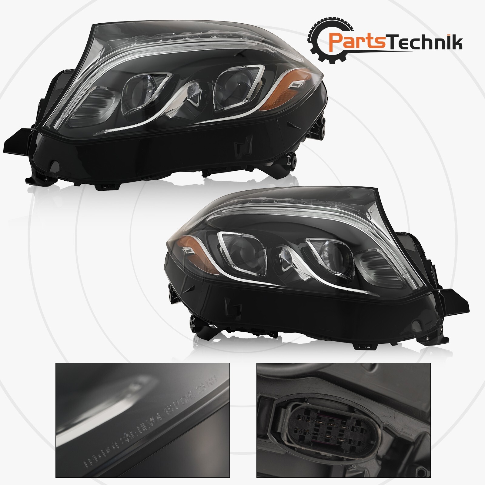 For 2017-2019 Mercedes GLS166/450/550 LED Headlight Left Right Side ...