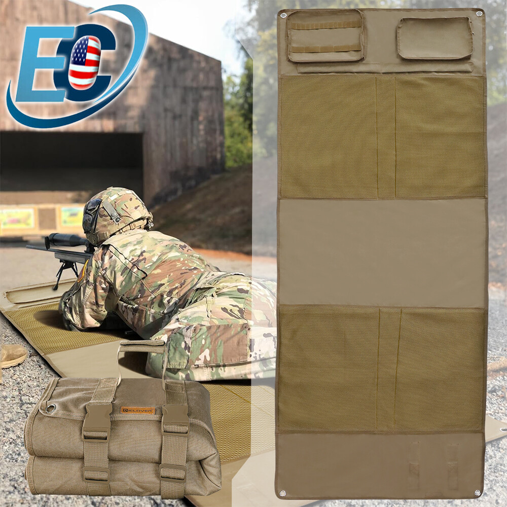 Portable Tactical Shooting Mat Roll-up Shooter Prone Padded for Range ...