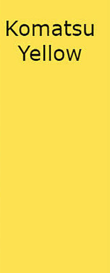 KOMATSU SPRAY PAINT - LIGHT YELLOW 11 OZ | eBay