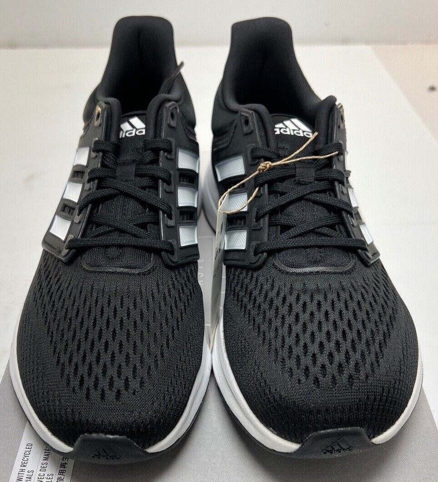 ADIDAS Men's Running Shoes EQ21 Run Style # GY2190 Black NEW FREE ...