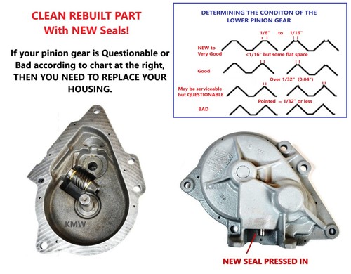 OEM Whirlpool Washer 3360629 GEAR CASE LOWER HOUSING & PINION GEAR ...