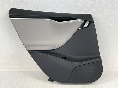 ⭐2012-2021 TESLA MODEL S REAR LEFT DRIVERS SIDE INTERIOR DOOR PANEL OEM ...