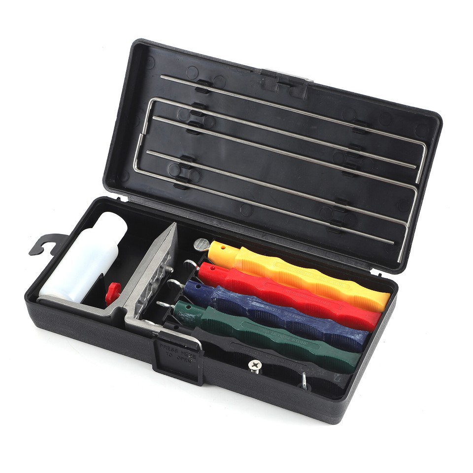 5 Stone Controlled Angle Precision Professional Knife Sharpening System ...