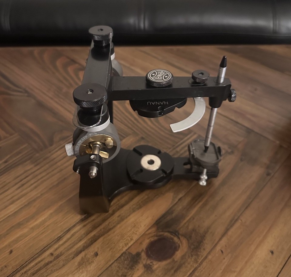 Hanau Wide-Vue Semi-Adjustable Dental Articulator w/ Case FAST SHIP ...