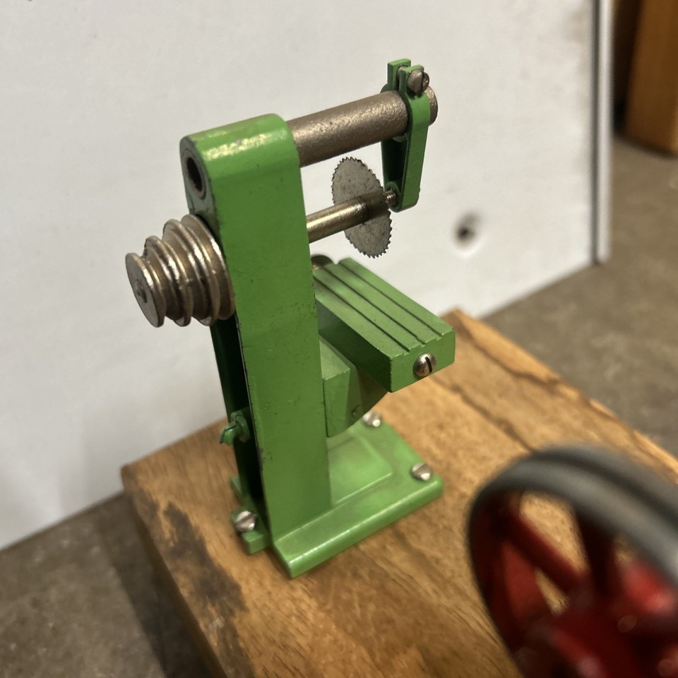 Steam Engine Toy Mill Hammer Grinder Table Saw Drill Press Used | eBay