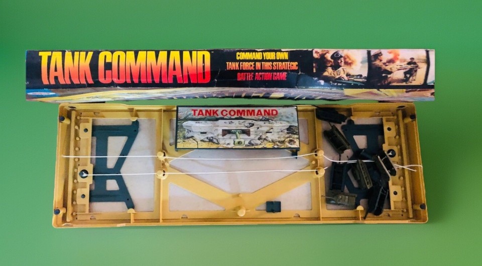 Vintage 1970s Tank Command Board Game by Ideal Incomplete Spares | eBay UK
