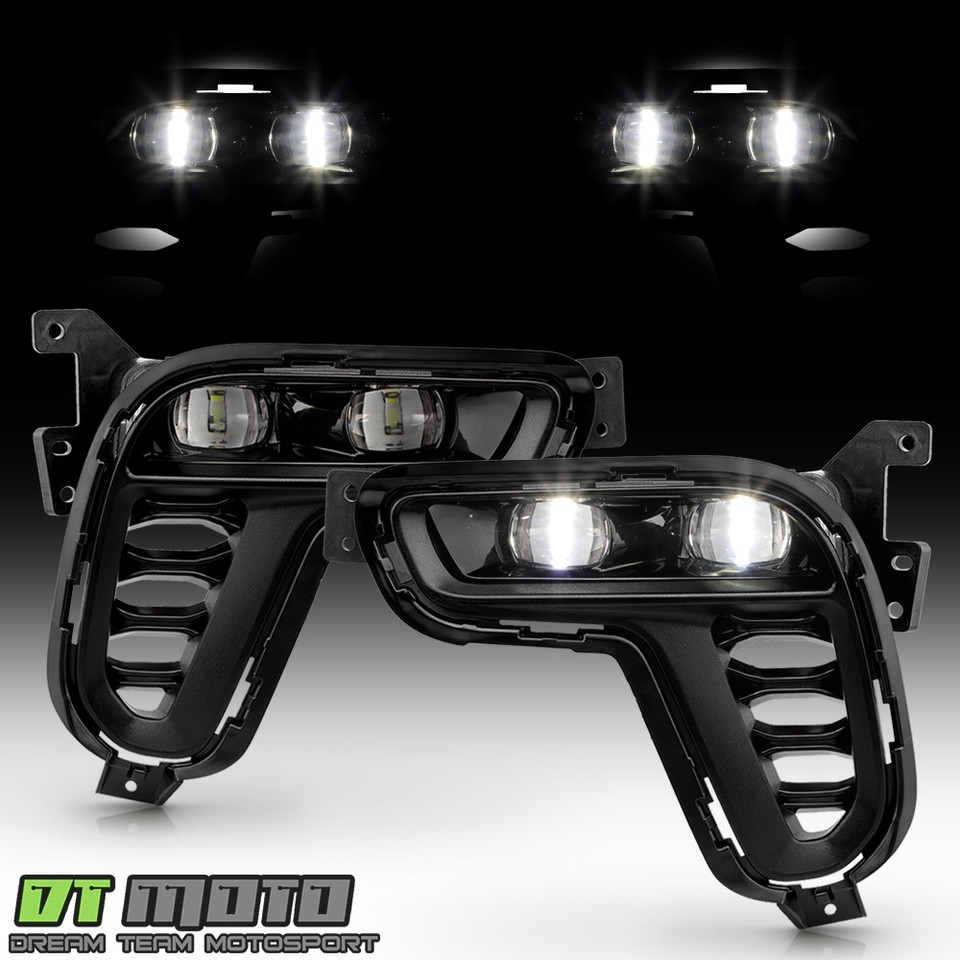 For 2021-2025 Dodoge Durango LED Bumper Fog Lights Driving Lamps w ...