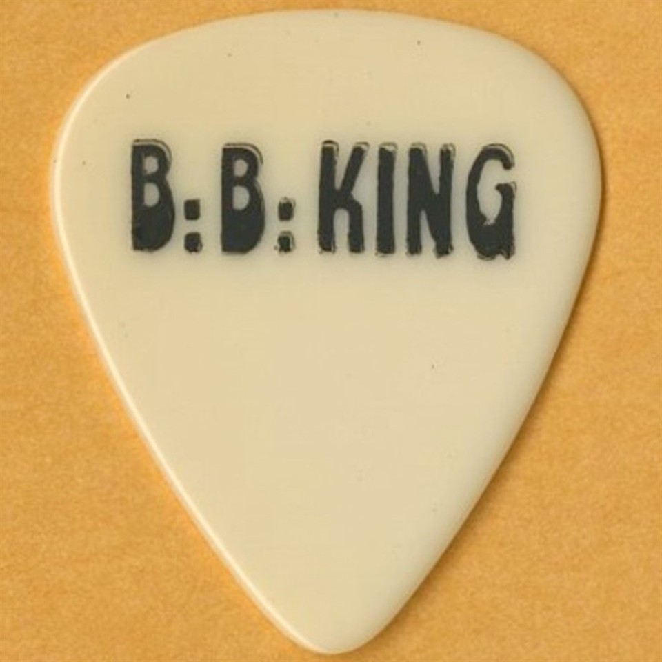 BB King 1985 Six Silver Strings concert tour authentic stage Guitar ...