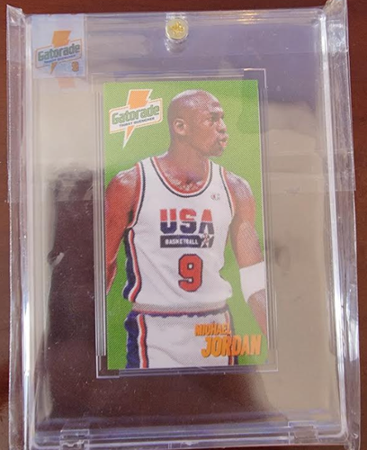 1992 Michael Jordan Team USA Basketball Gatorade Sticker #9 Sealed | eBay