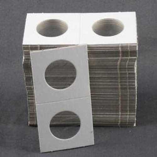 100 1.5x1.5 Cardboard Coin Holders HALF DOLLARS | eBay