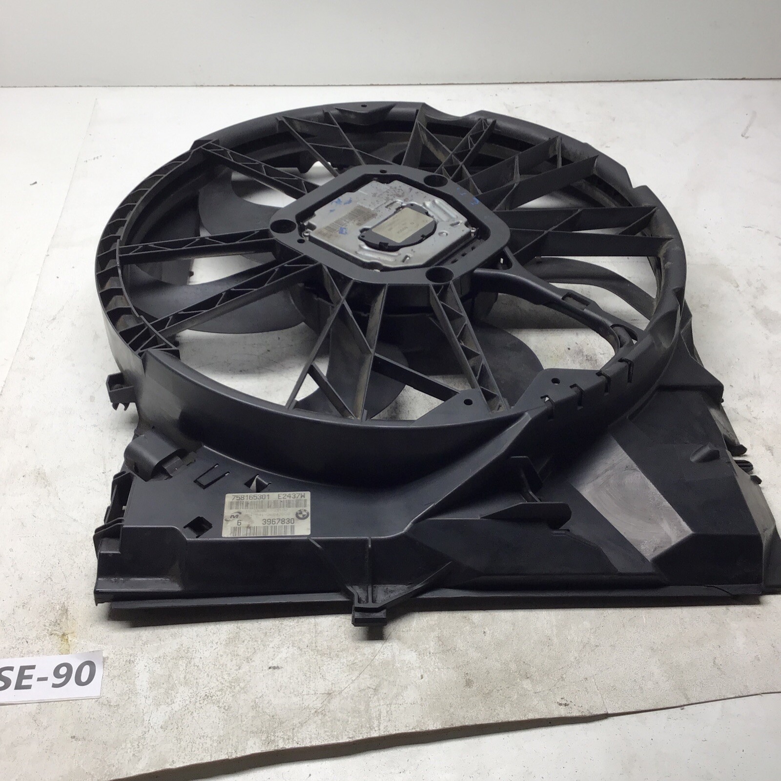 2007-2011 11 BMW E90 E92 E93 328I 328xi ENGINE RADIATOR COOLING FAN ...