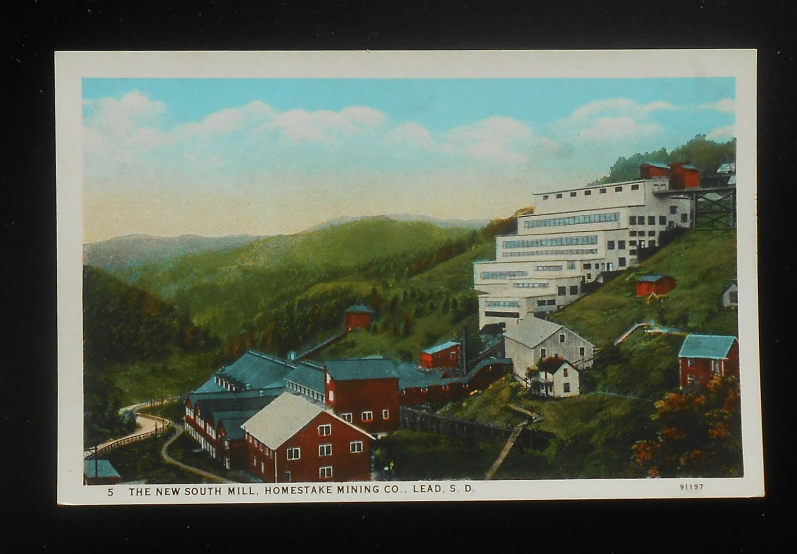 1920s The New South Mill Homestake Mining Co. Mine Lead SD Lawrence Co ...