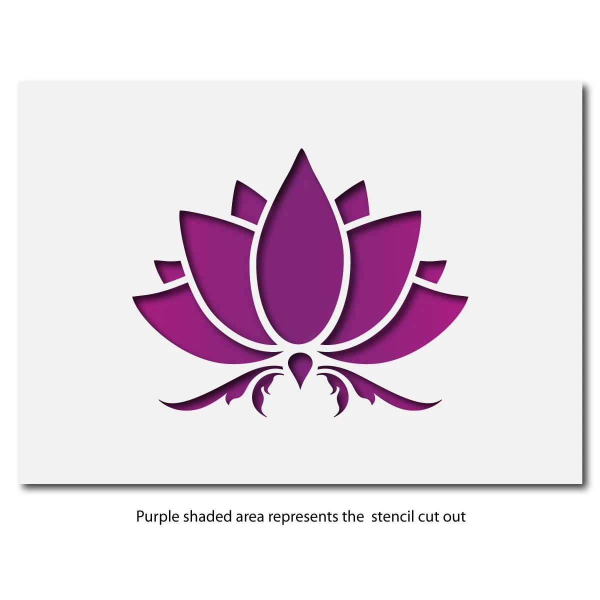 Lotus Flower Cut Out Template | Best Flower Site