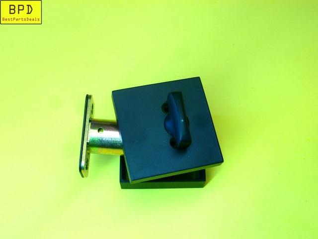 Emtek 8469US19 Brass Square Style Deadbolt - Flat Black for sale online ...