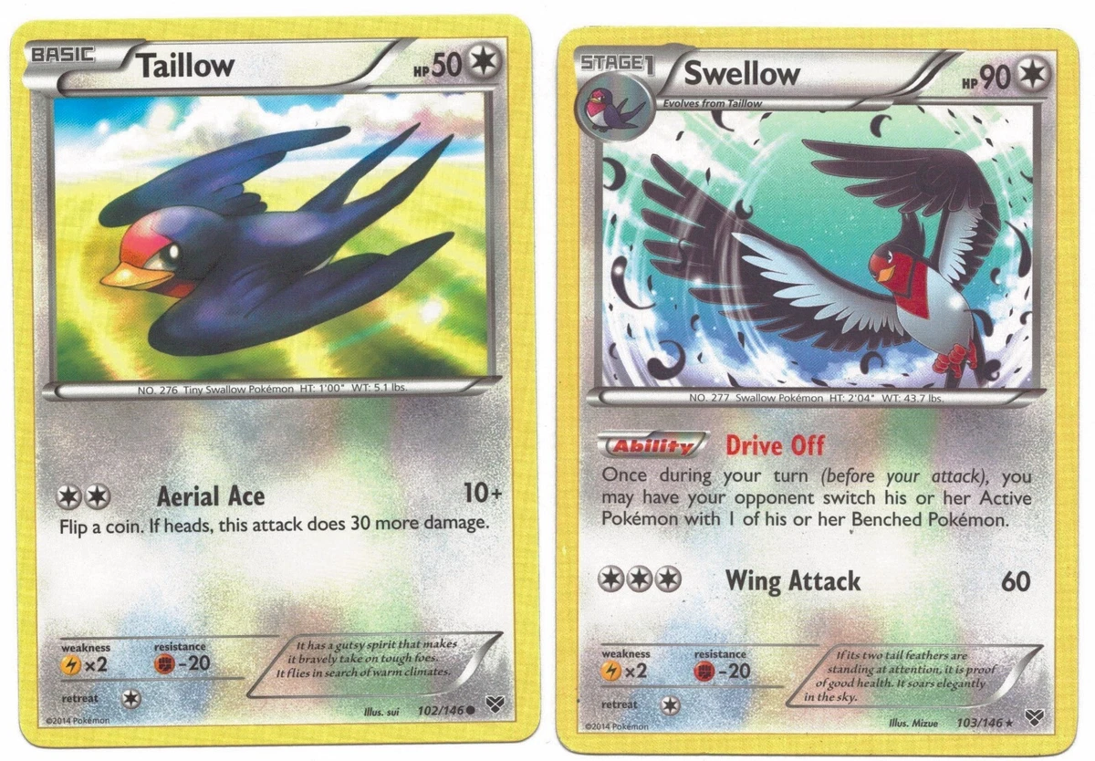 Swellow Evolution