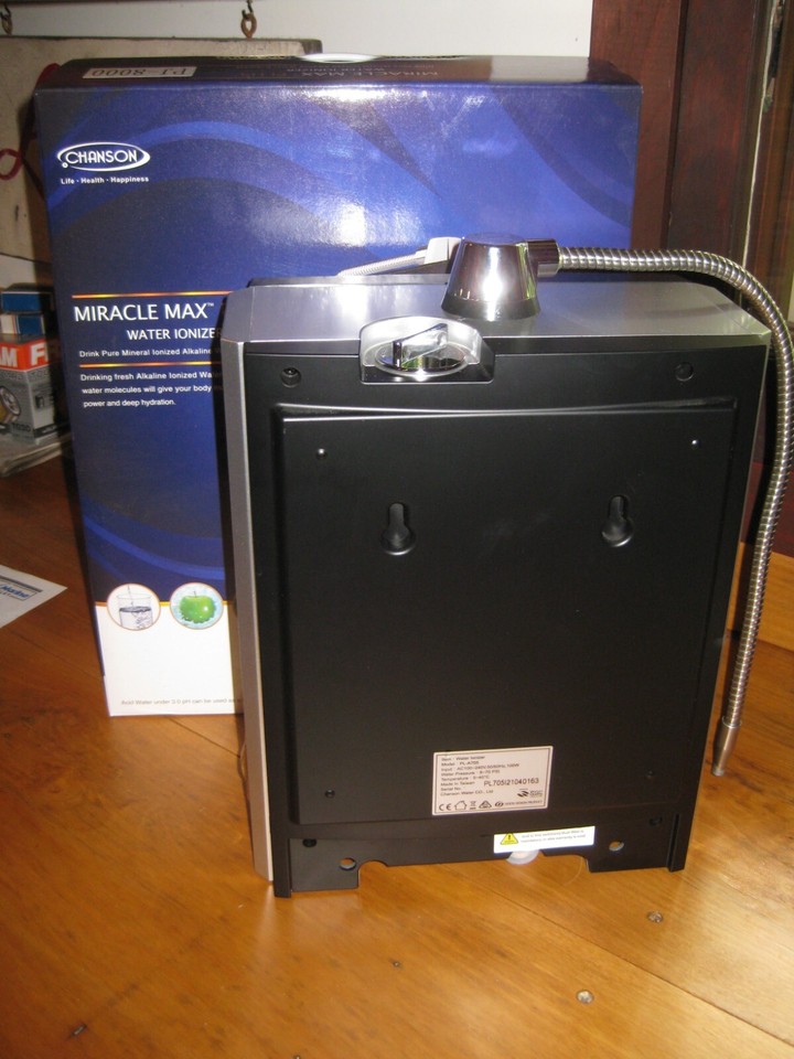 Chanson Water Miracle M.A.X. Ionizer Drinking Mineral Filtration ...