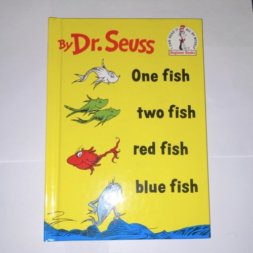 One Fish Two Fish Red Fish Blue Fish by Dr. Seuss Hardcover, Beginner ...