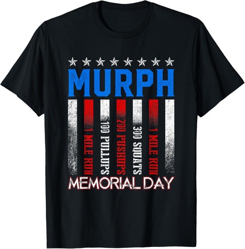 Murph Workout Exercise Challenge Murph Memorial Day T-Shirt Hoodie | eBay