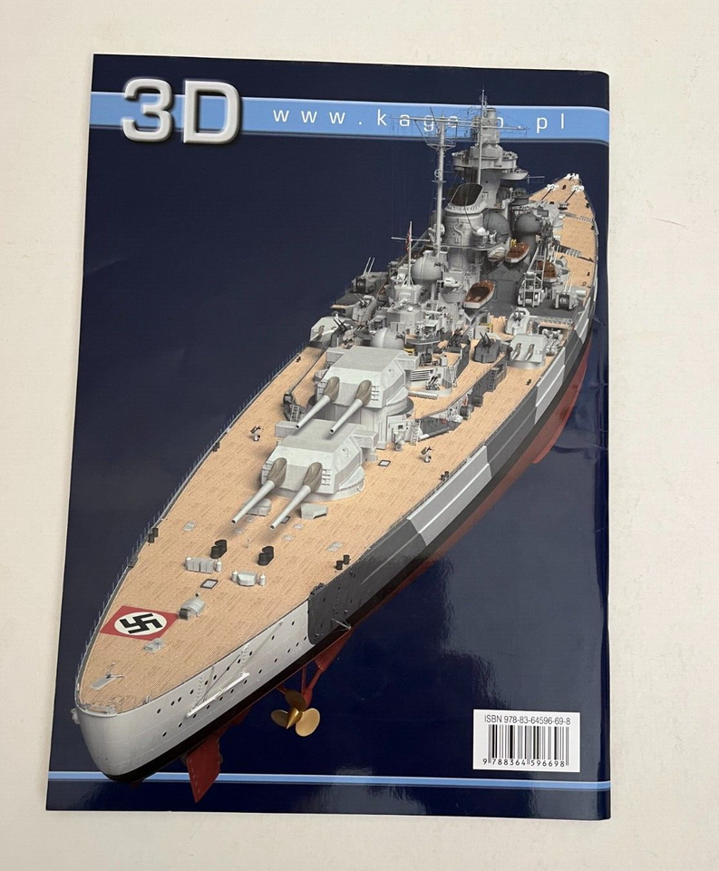 Super Drawings In 3D The Battleship Tirpitz by Stefan Draminski 2015 | eBay