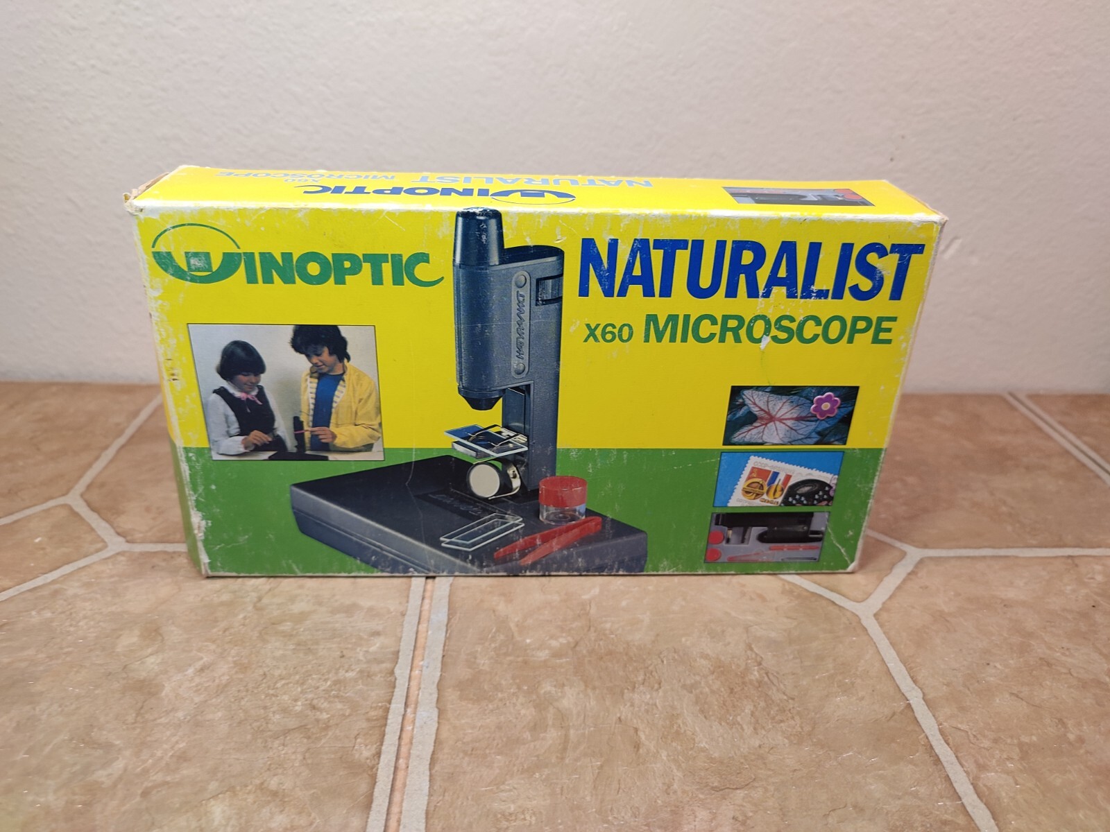 Vintage Winoptic Naturalist Hand Pocket Microscope 60x w/ Box Rare ...
