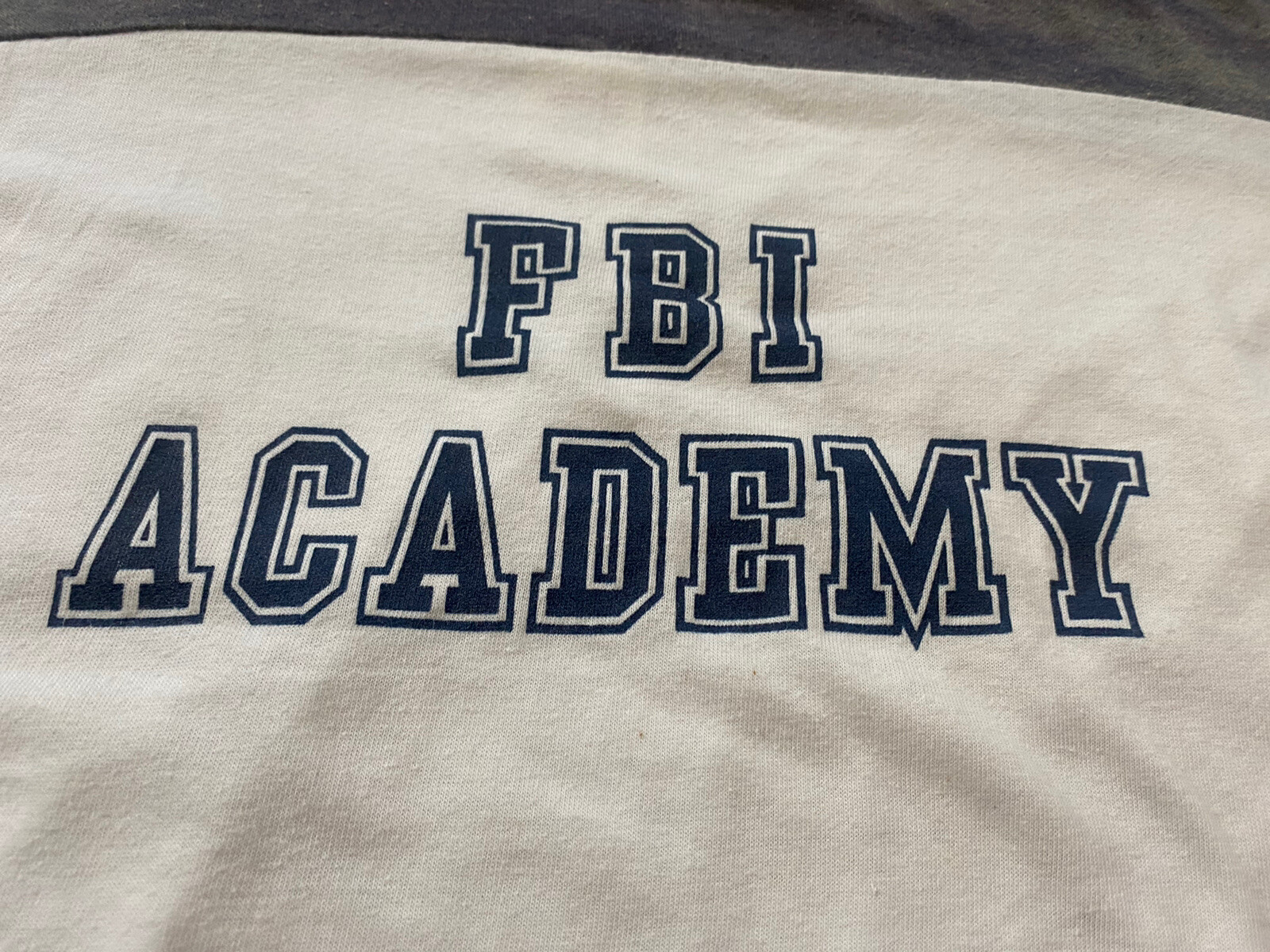 1960s/70s DODGER sportswear FBI ACADEMY jersey T-SHIR… - Gem