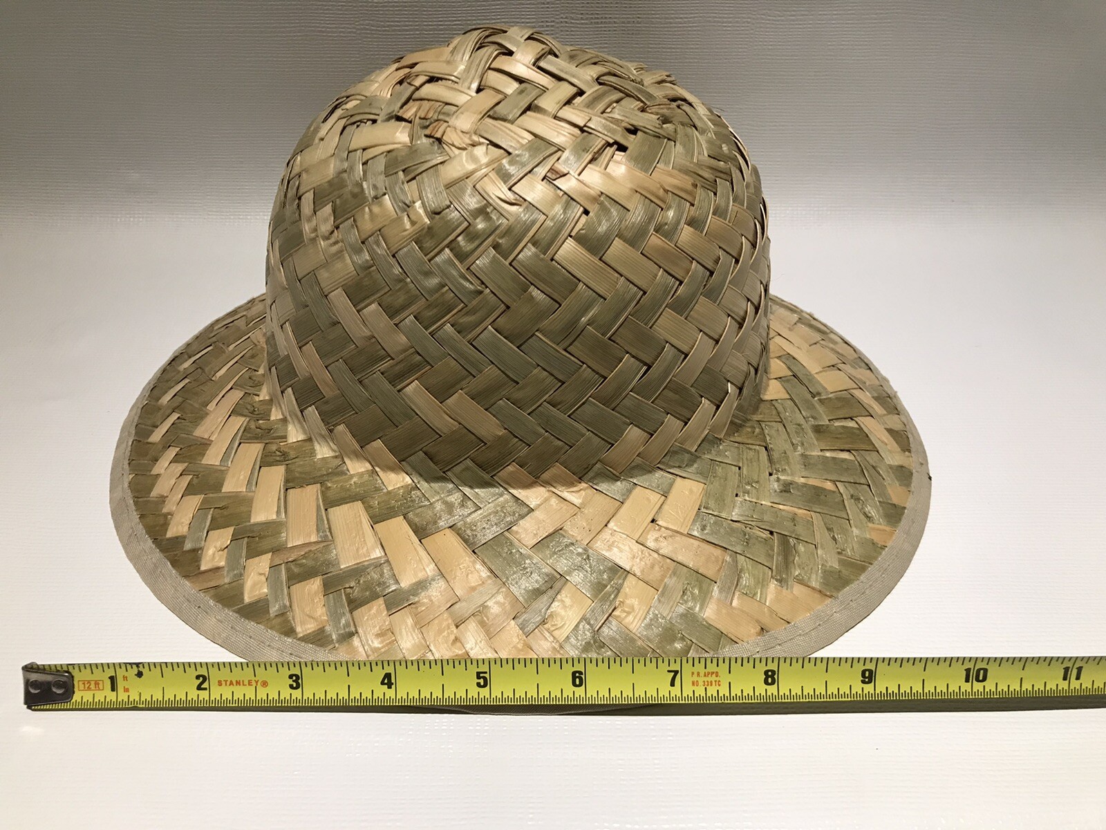 Kids Jungle Safari Sun Hat Pith Helmet Grass Woven St… - Gem