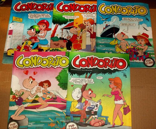 5 Condorito Comics 2000's LikeNew VF Hot Chicas Spanish VF Weeklys Semanales | eBay