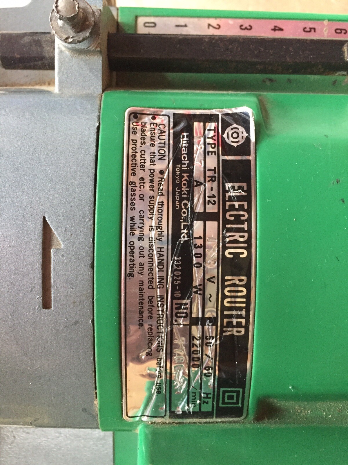 Hitachi TR 12 Router 110v | eBay UK