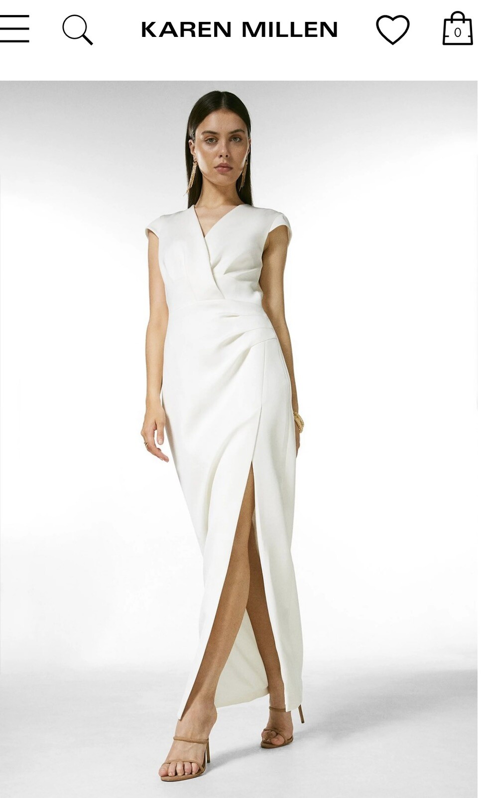 Karen Millen wedding dress Size 8 | eBay UK