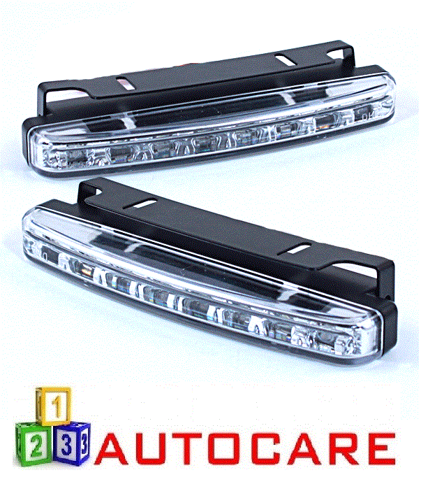 12 Volt Led Running Lights 2Pcs LED Car DRL Daytime Running Lights