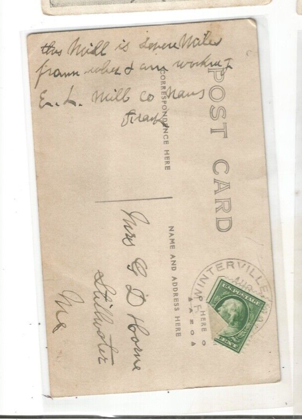 RPPC FISH RIVER LUMBER CO EAGLE LAKE PM WINTERVILLE MAINE E L MILL CO ...