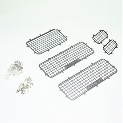 Jazrider Metal Window Mesh Protective Net Guards(5pcs)Set For TRX-4 ...