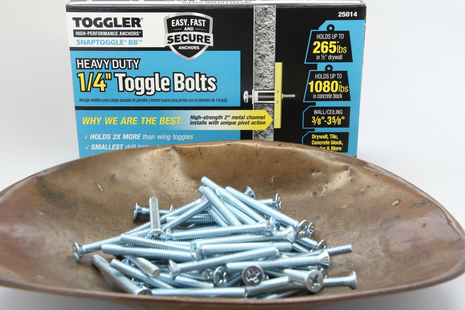 Toggler Snaptoggle Anchors BA BB Choose Size/Quantity - with or without ...