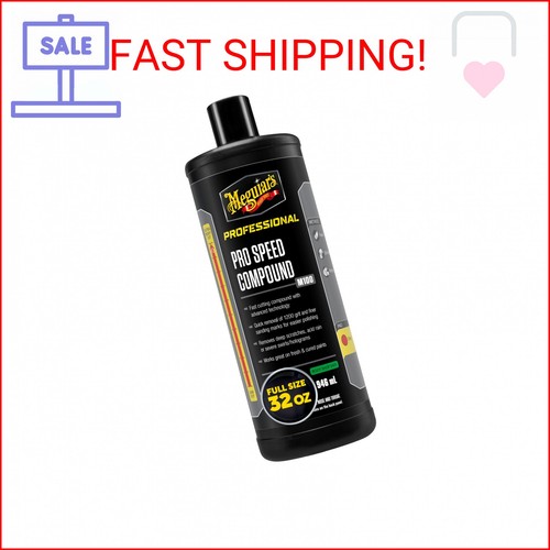 Meguiar's Pro Speed Compound M10032 - Fast-Cutting Compound for Heavy ...